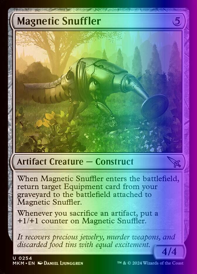MTG Magnetic Snuffler (254/462) Murders at Karlov Manor LP FOIL | eBay