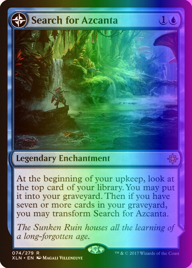 MTG Magic the Gathering Search for Azcanta (74/317) Ixalan LP FOLIE | eBay
